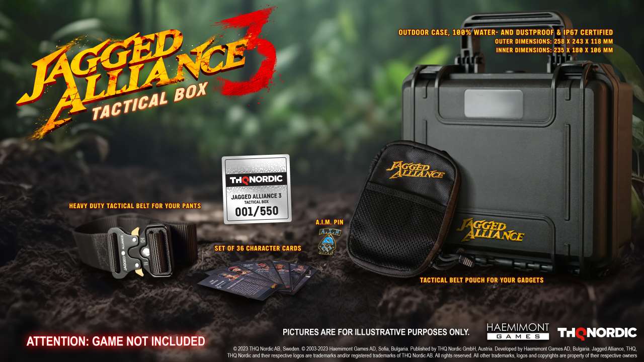 Jagged Alliance 3 Tactical Box | 210629